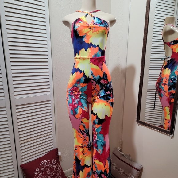unbranded | Pants & Jumpsuits | Women Multi Color Jumpsuit | Poshmark